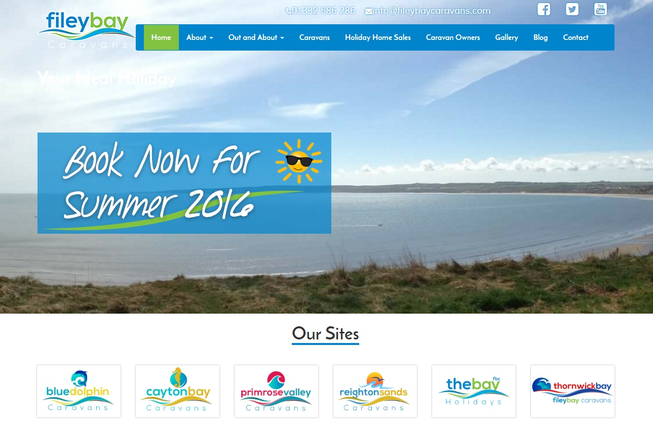 Filey Bay Caravans - Great Holidays Start Here